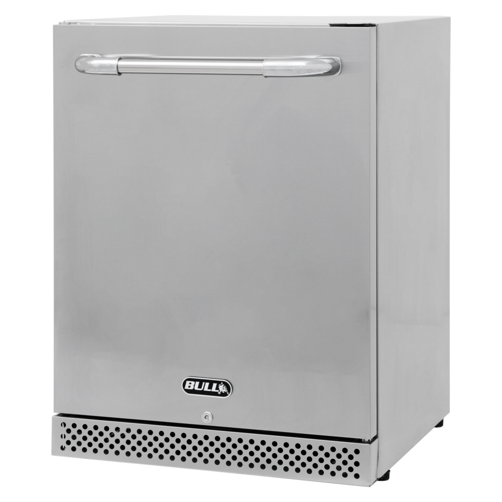 PREMIUM STAINLESS STEEL FRIDGE, OUTDOOR RATED - BULL BBQ UK
