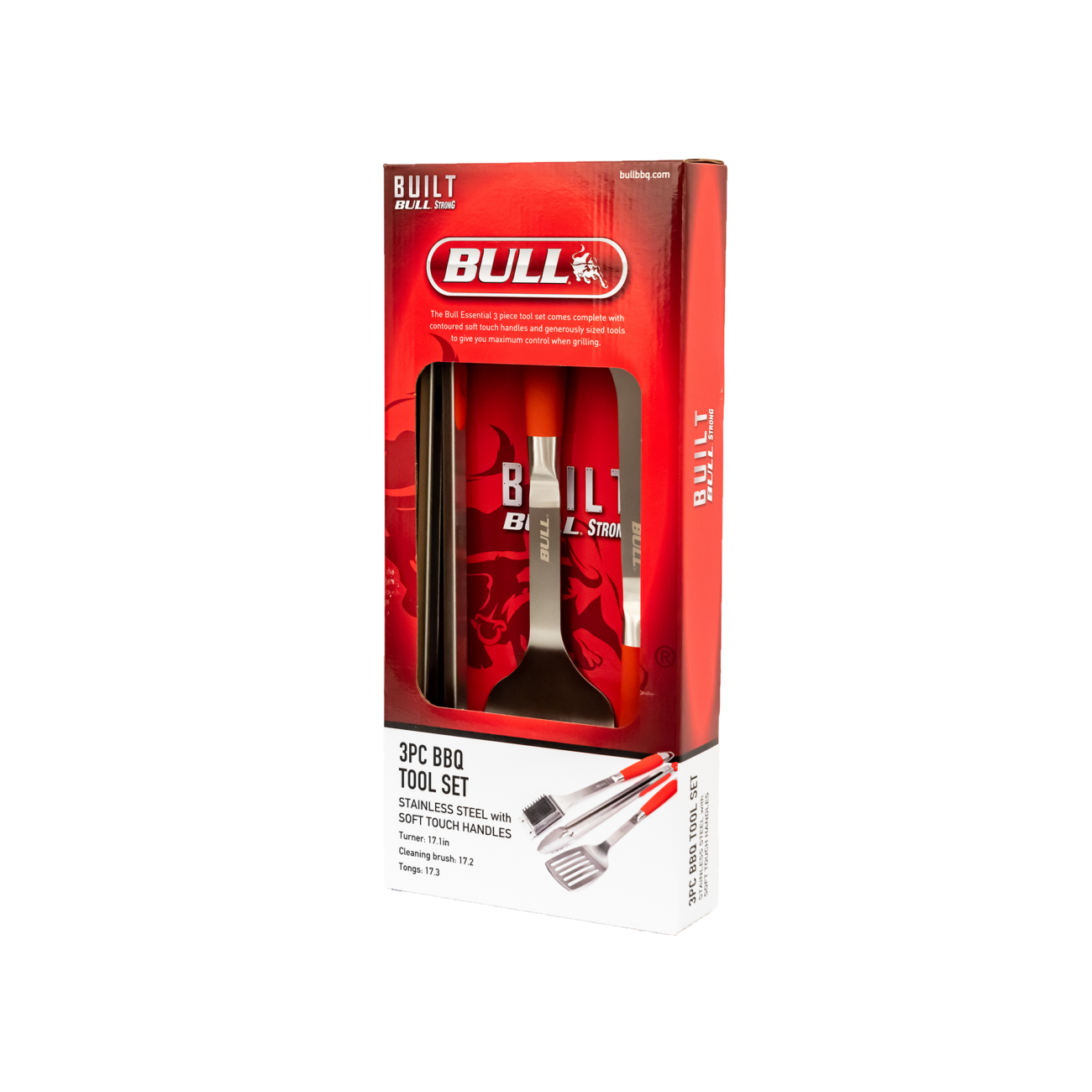 3 PIECE TOOL KIT DISPLAY - BULL BBQ UK